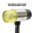 GreatNeck Steel Double Faced Plastic & Rubber Mallet, 12 oz - Walmart.com