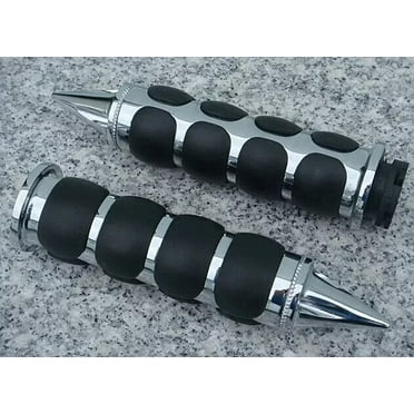 Motorcycle Grips 1 Inch/25mm Universal Motorcycle Handlebars Grips with ...