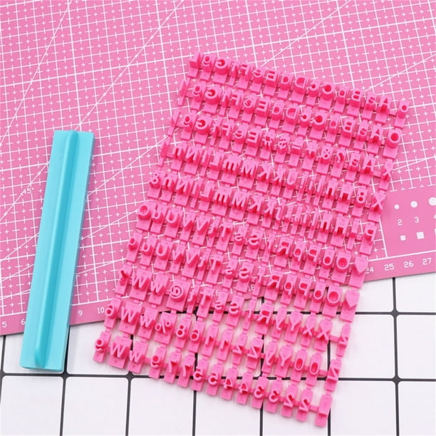 jovati Plastic Baking Tools With Printed English Alphanumeric Symbols ...