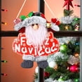 10 Pack Of Christmas Decoration Santa Claus Snowman Deer Small Pendant ...