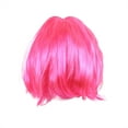 Bob Wig Synthetic Wig Short Colorful Bob Wig Adjustable Heat Resistant ...