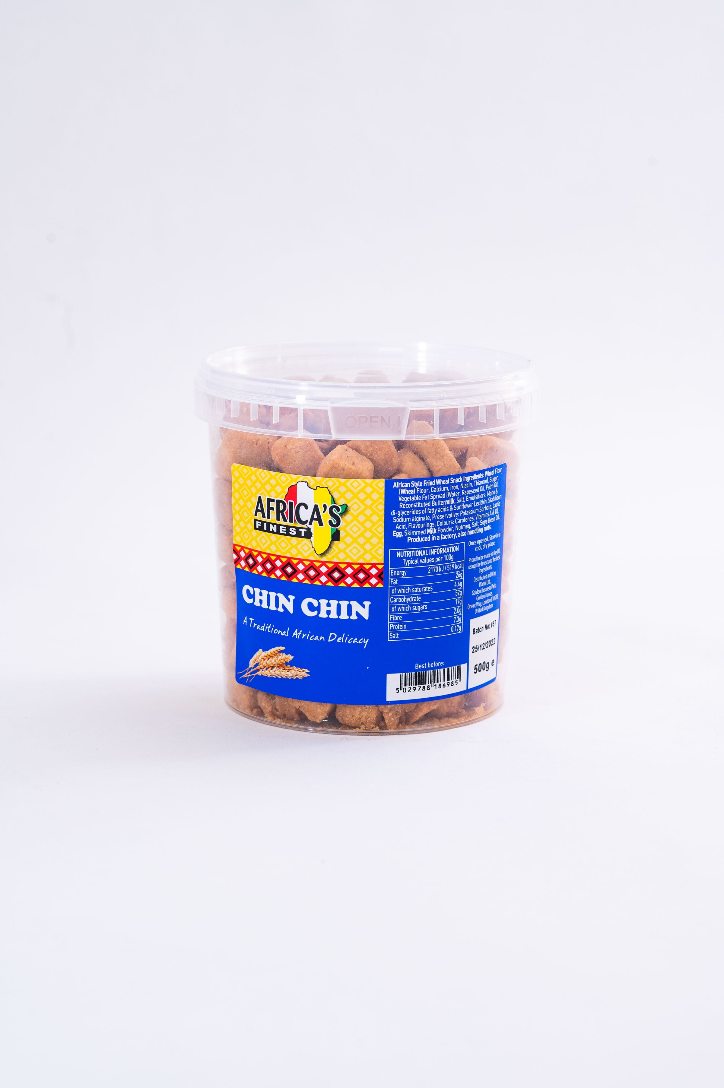African Delights Africa's Finest Original Chin Chin, 500g - Walmart.com