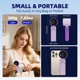 3 IN 1 Portable Handheld Mini Fan, Compact Personal Cooling, 100Speeds ...