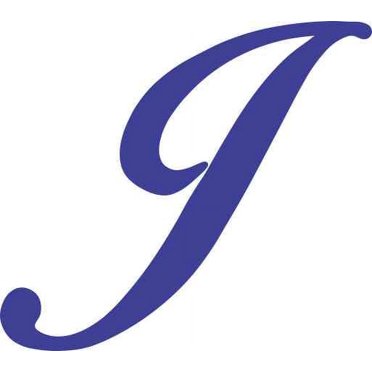 2.75in x 3in Pink Cursive E Monogram Sticker Fancy Vinyl Vehicle ...