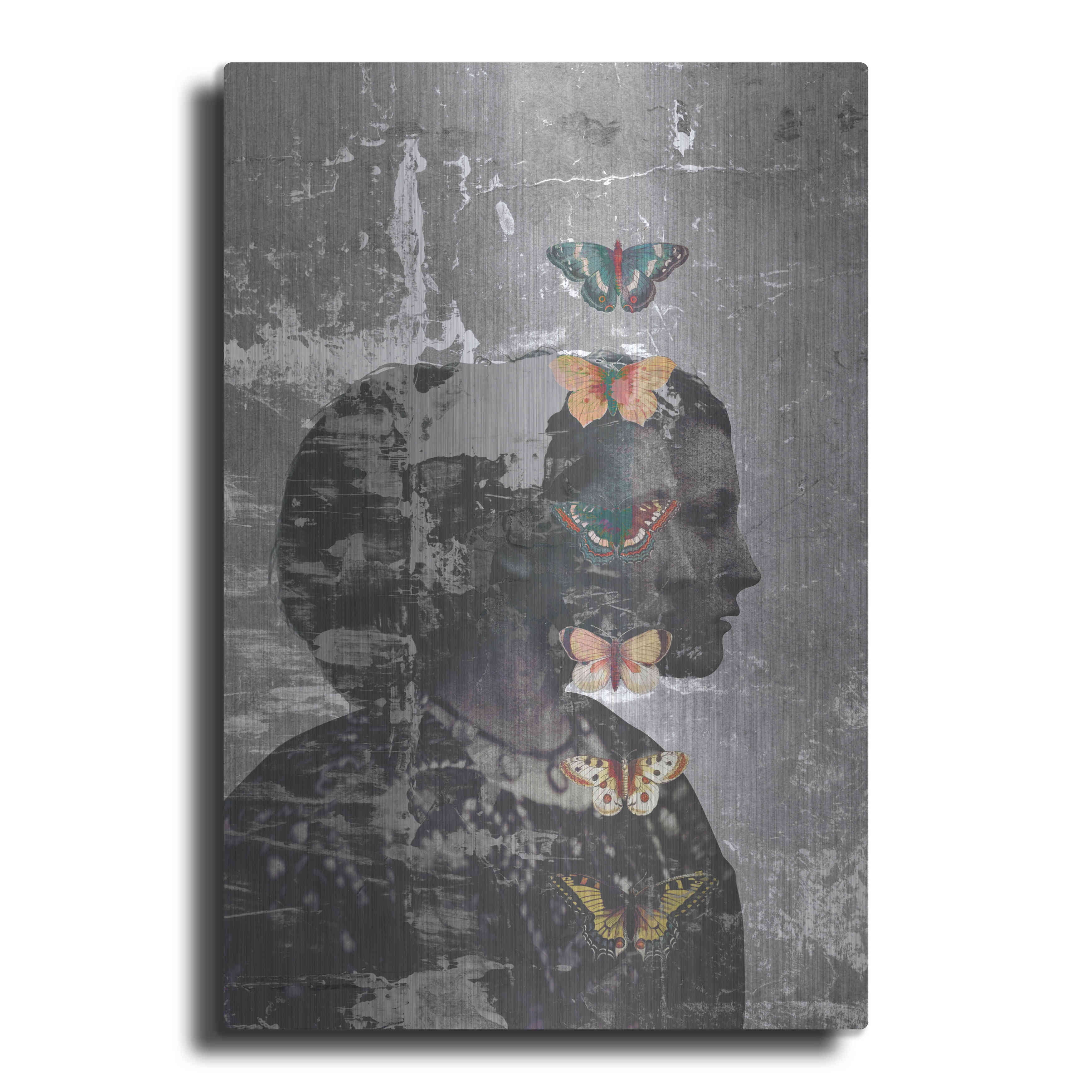 Luxe Metal Art 'Self Realization' by Elena Ray, Metal Wall Art, 24"x36 ...