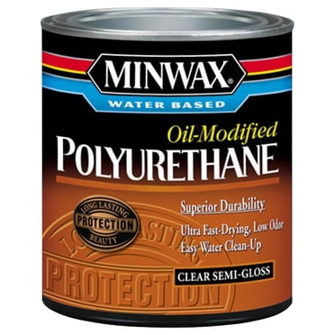 Minwax Brushing Lacquer, Semi-Gloss, Clear, 1 Quart - Walmart.com