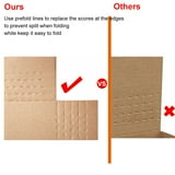 CH-BOX 50 Pack 12.125x9.125x2'' Corrugated Easy-Fold Box Mailers Height ...