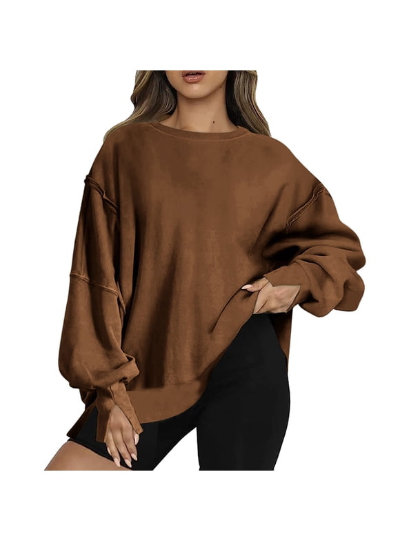 Side Slit Sweatshirt