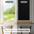 rabbitgoo Total Blackout Window Film, Privacy Frosted Sticker, Sun ...