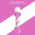 BarberPub Barber Pole with LED, Salon Spa Stripes Rotating Lamp ...