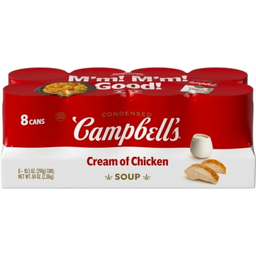 Campbell's Condensed Cream of Mushroom Soup, Vegetarian, Farm-Fresh ...