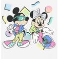 Disney Women's Mickey & Friends Graphic Tee featuring '80s Mickey ...