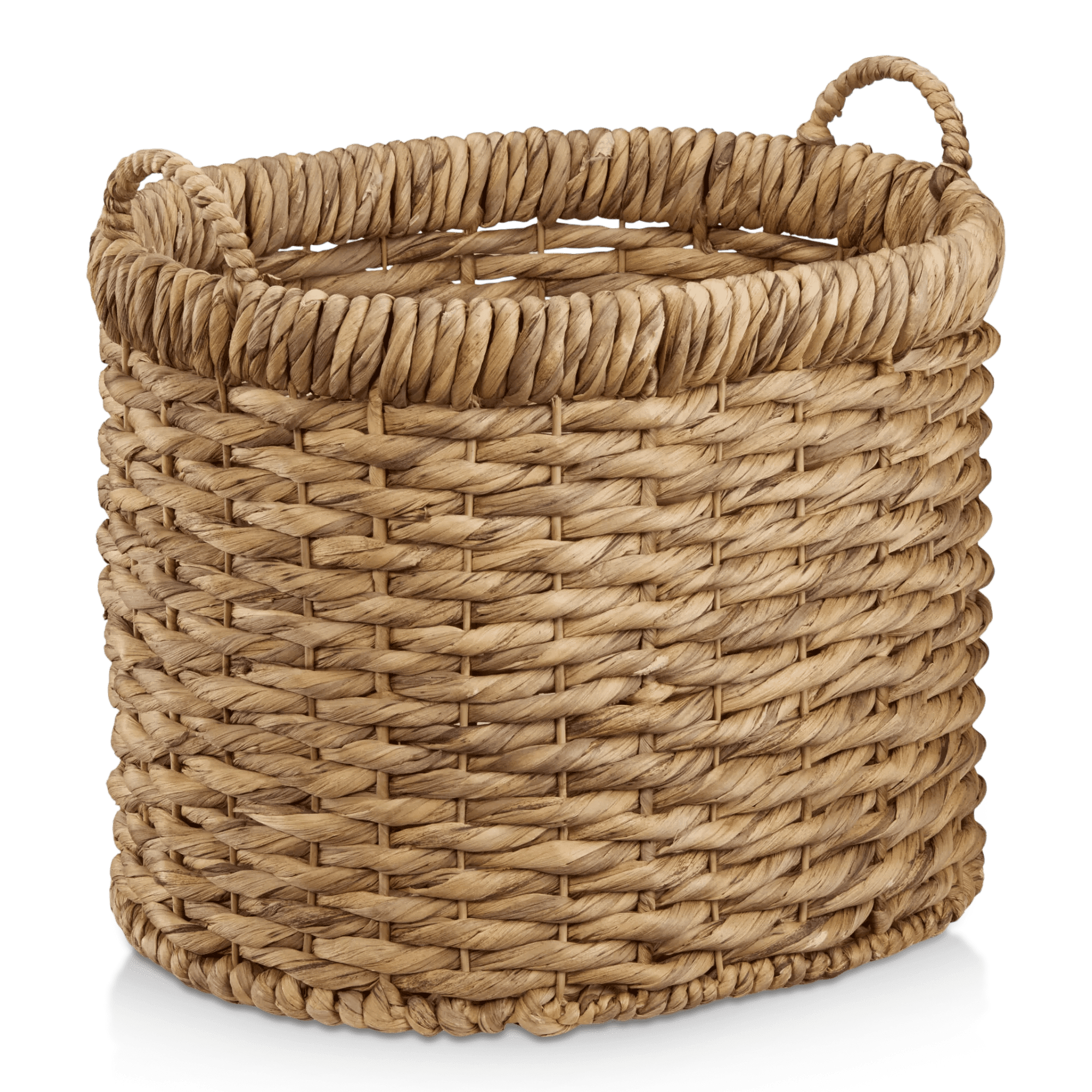 Click here for Bouclair Natural Fiber Oval Storage Basket Medium... prices