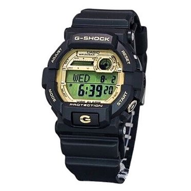 Casio Men's G-Shock Digital Atomic Solar Resin Watch with Black Rubber ...