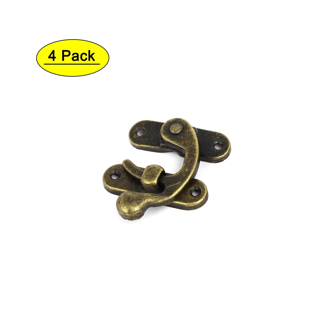 Uxcell Suitcase Trunk Box Right Swing Arm Clasp Latches Toggle Hasp ...