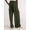 Scoop Women’s and Women’s Plus Ultimate Scubaknit Wide Leg Cargo ...