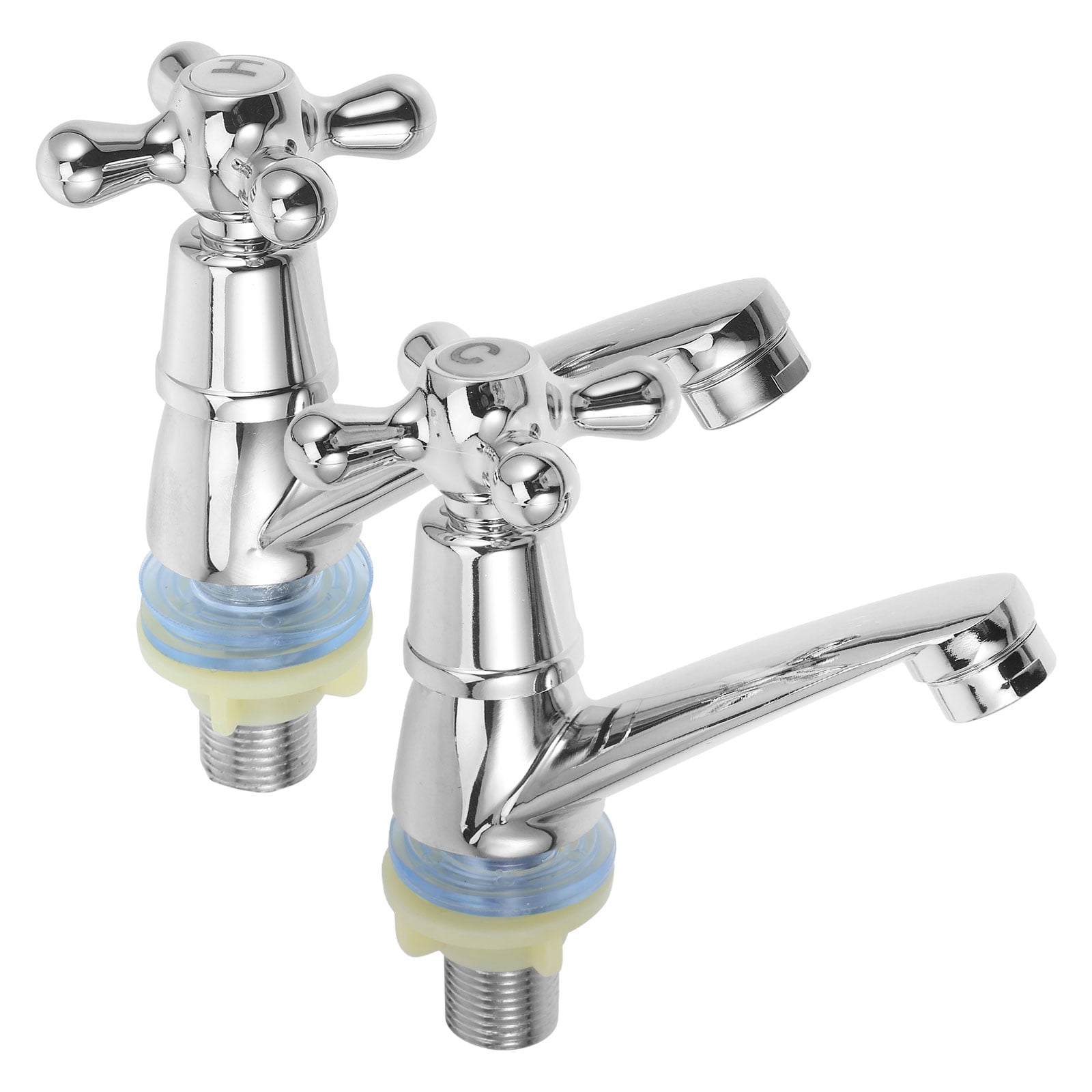 Click here for Masteelfca 1 Pair Bathroom Sink Faucets Modern Sin... prices