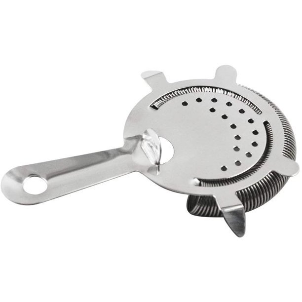 Cocktail Strainer Stainless Steel Bar Strainer Professional 4 Prong ...