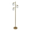 Ozarke Solstice Unique Tall Glass Globe Floor Lamp - Simple LED ...