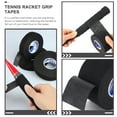 Tape Racquet Handle Racket Baseball Grip for Bats Anti-skid Flannel ...