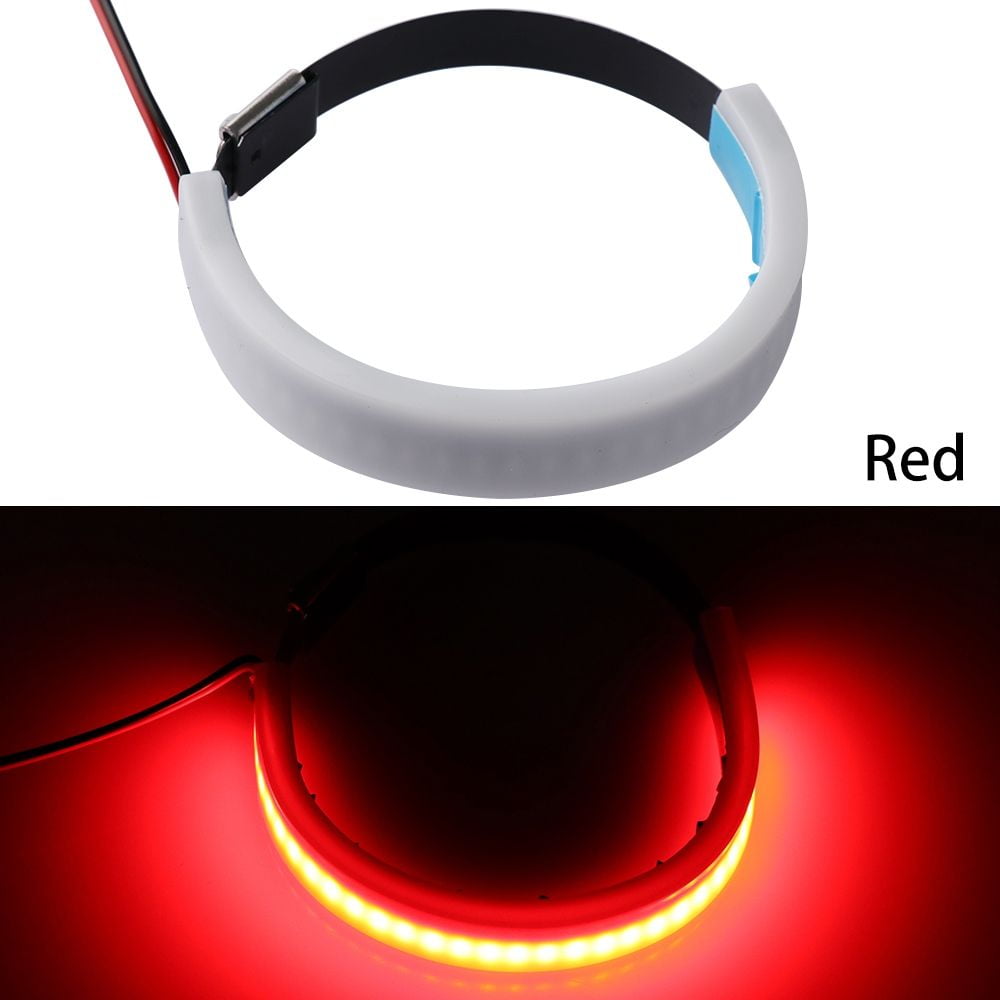 Flexible Ring 45mm-70mm Red/Blue/Yellow/White Turn Signal Light ...