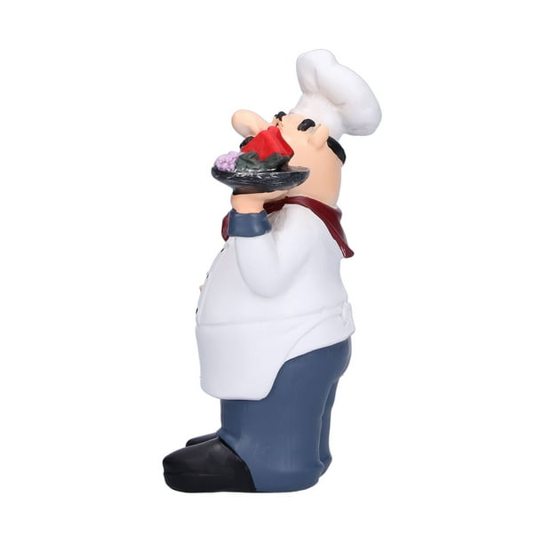 Cergrey Chef Decor,Chef Figurine Decor Home Decorations Crafts For ...