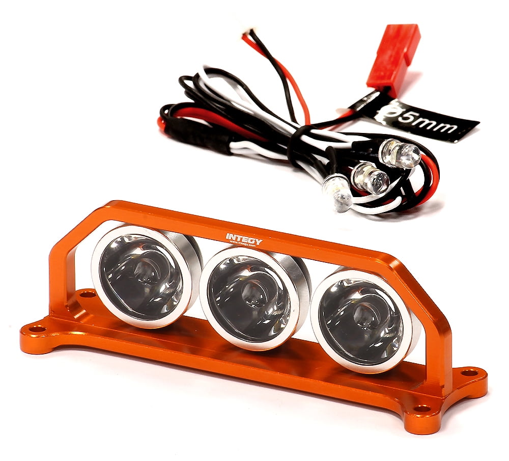 Integy RC Toy Model Hop-ups C24861ORANGE Billet Machined T4 Realistic ...