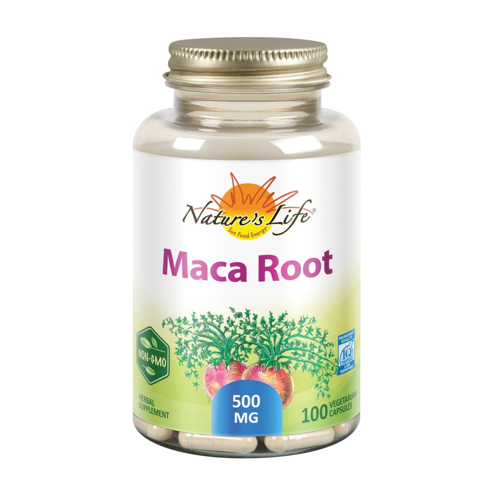 Nature?s Life Maca Root 500mg Herbal Supplement | Healthy Balance ...
