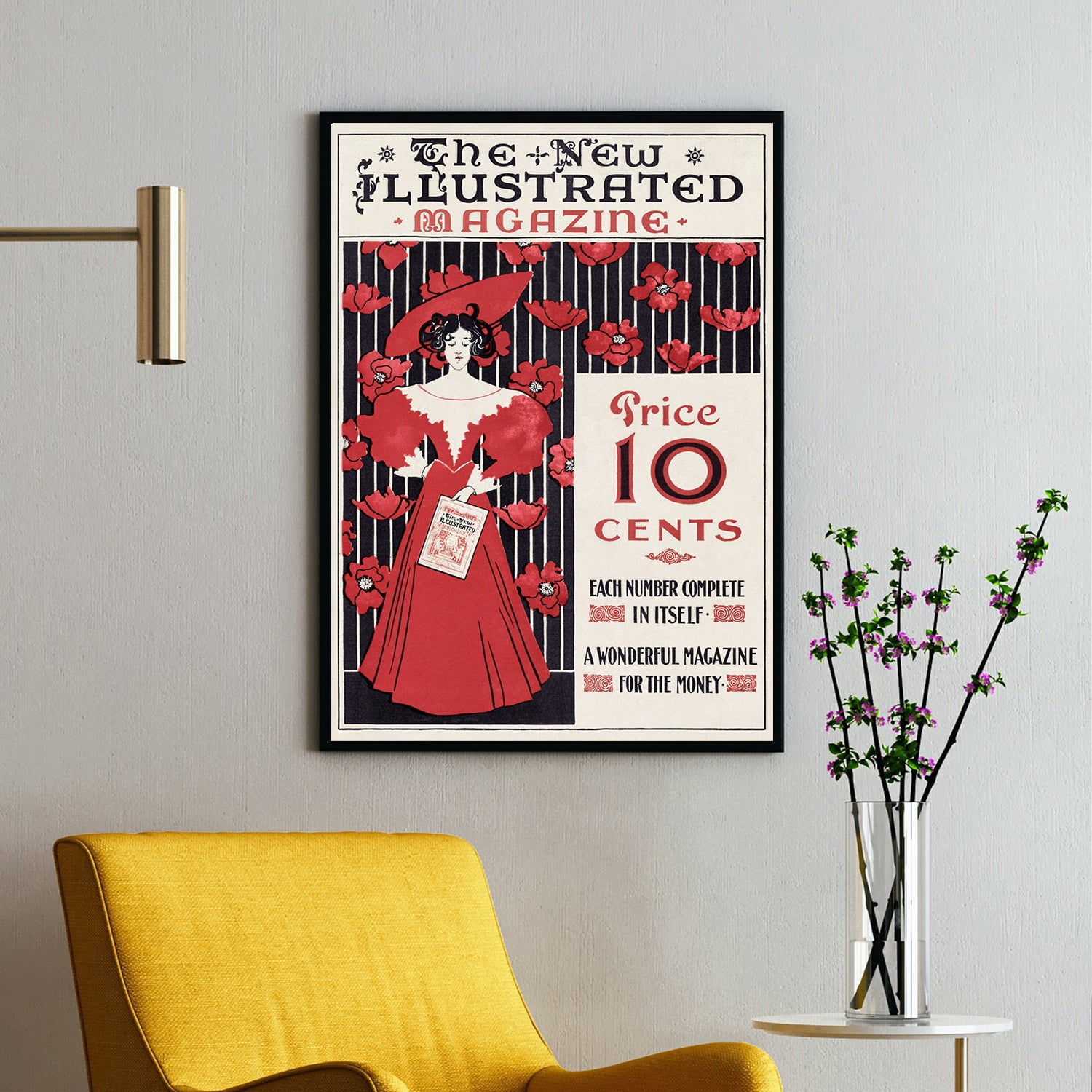 The New Illustrated Magazine - 1890–1900 | Ethel Reed | Premium Fine ...