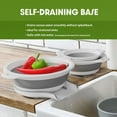 Collapsible Colanders (3 Pack Set) Food Strainers with Over-Sink Water ...