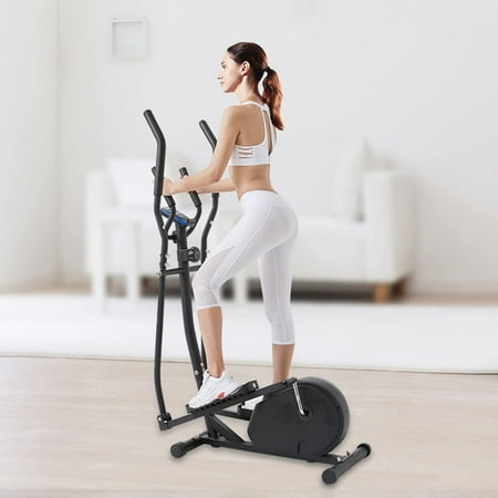 Elliptical Machine cross Trainer with LcD Monitor and Sensors Dual ...