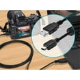 Monoprice USB 2.0 Cable - 6 Feet - Black | A Male to Mini-B 5pin Male ...