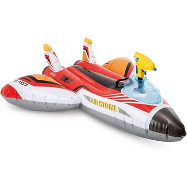 HopeRock Fun Pirate Ship Pool Float Toy, Inflatable Ride-on for Cool ...