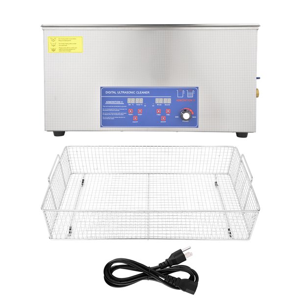 22L Digital Ultrasonic Cleaner Industrial Power Temperature Adjustable ...