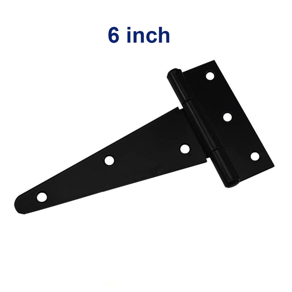 Shape Shaped Gate Garden Accessory Furniture Black Iron Hinges Hardware ...
