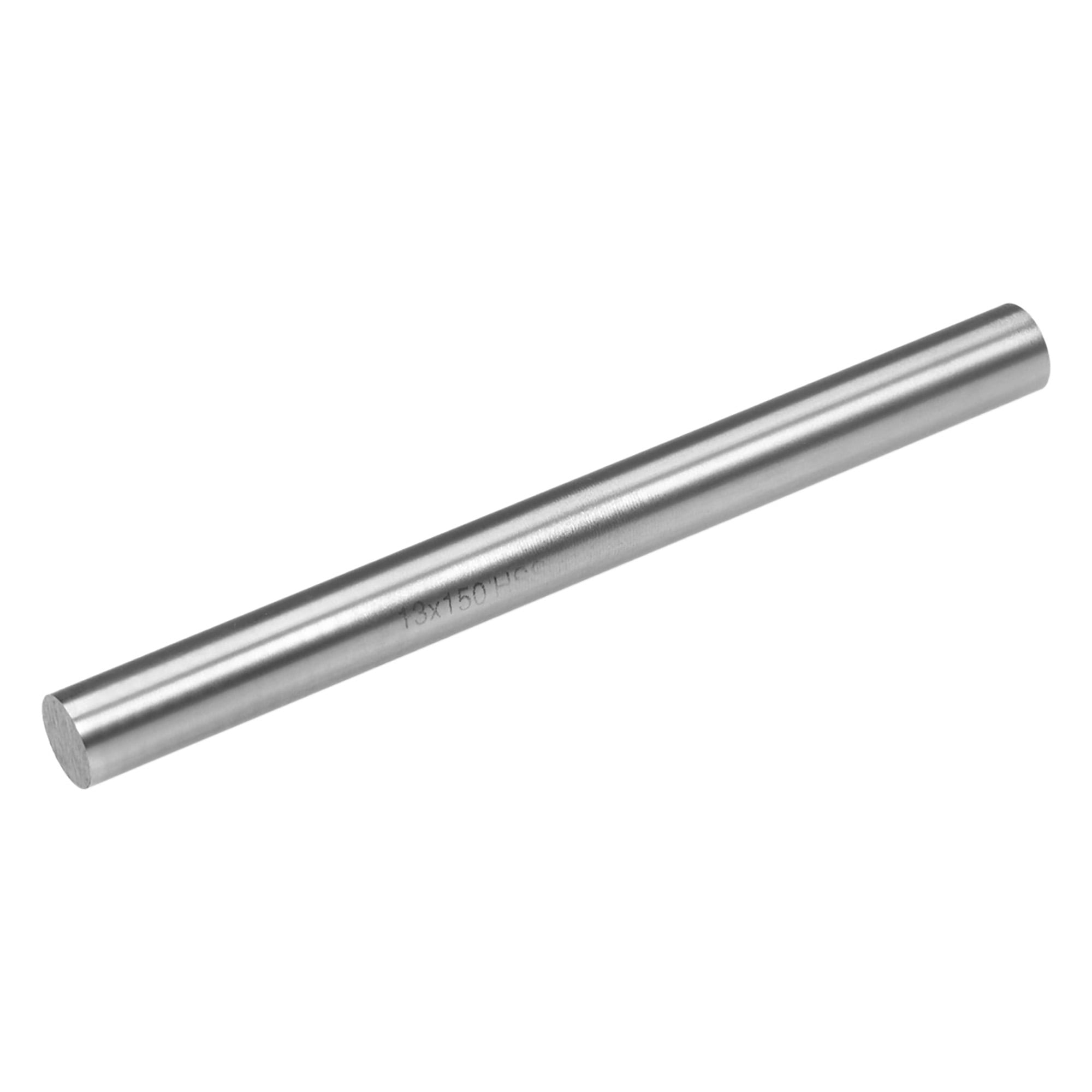Uxcell 13mm x 150mm HSS Lathe Shaft Bar Stock Tool Round Steel Rod 1 ...