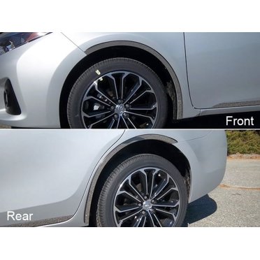 Stainless Steel Wheel Well Trim 4Pc Fits 2007-2014 Ford Edge WQ47610 ...