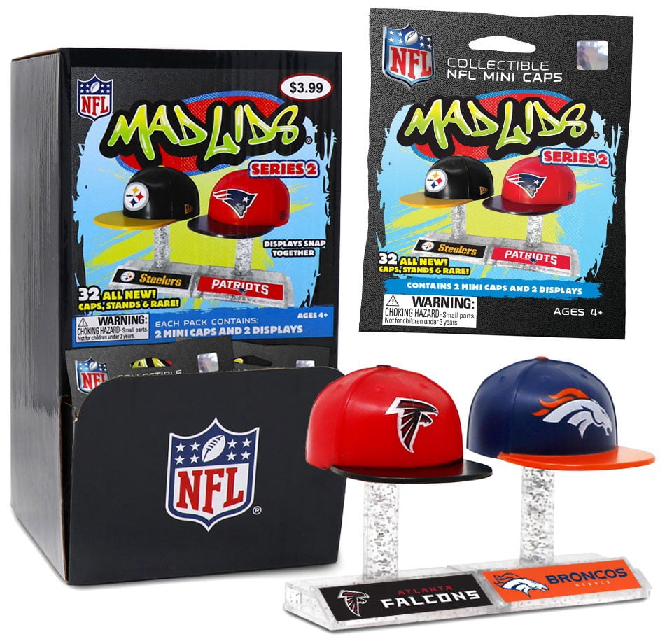 NFL Mad Lids Series 2 Mystery Box - Walmart.com