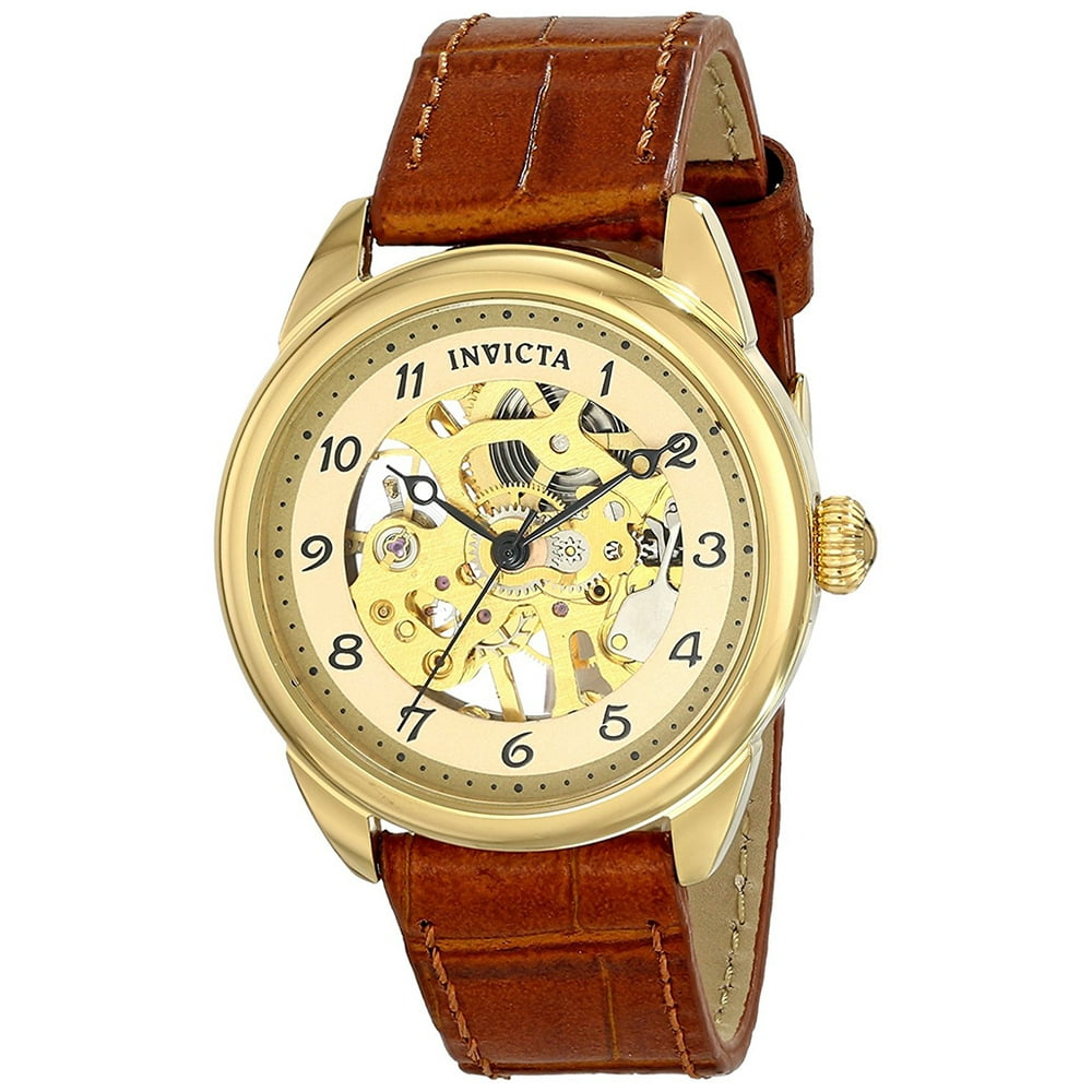 Invicta - Invicta Men's 17188 Specialty 42mm Mechanical Hand Wind Brown ...