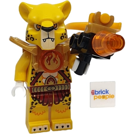 LEGO Legends of CHIMA: Lundor Minfig with Blazeprowler Staff | Walmart ...