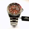 Men's Orient Mako-3 Automatic Diver's Style Red Dial Watch RA ...