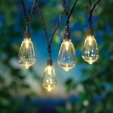 Mainstays Vintage LED Edison String Lights for Indoor Outdoor Decor 30 ...