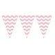 Party Creations Chevron Flag Banner, Classic Pink, 1 Ct - Walmart.com