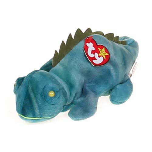 Ty Beanie Baby IGGY the Iguana Blue - Walmart.com