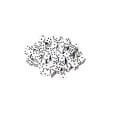 16mm White Dice with Black Pips Dots (100 Pcs/Pack) - Walmart.com