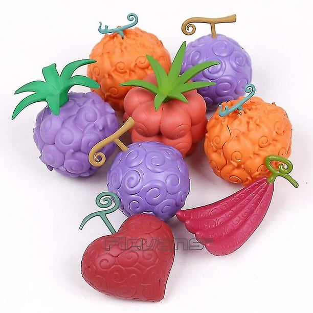 Devil Fruit Gum Gum / Flame Flame / Ope Ope / Chop Chop Fruit Pvc Figu ...