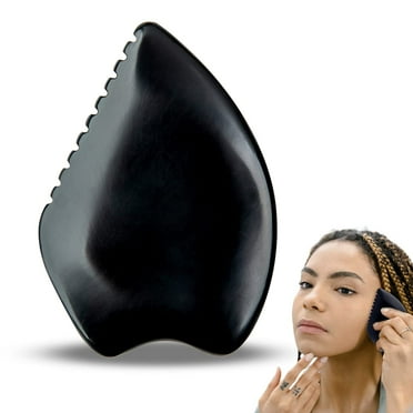Beauty by Earth Gua Sha Tool - Jade Stone Scraping Massage Tool, Facial ...