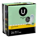 U by Kotex Security Maxi Pads, Regular, Unscented 24 ct HSA/FSA ...