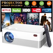 "HP CC200 FHD LCD LED Projector with Roku Express HD Streaming Player ...