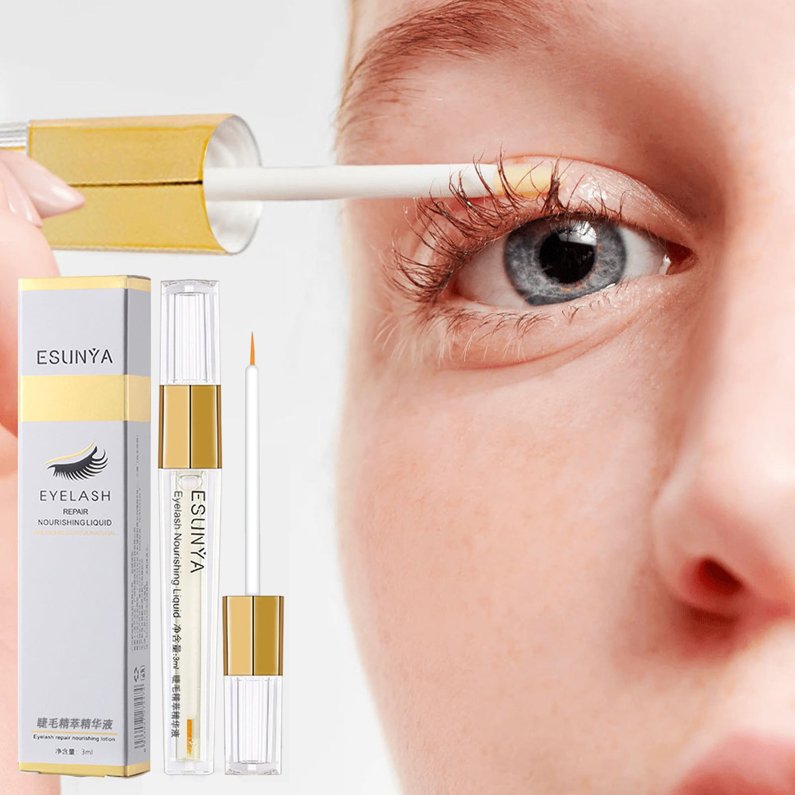 Banghong Mascara Nutrition Black Curling Eyelashes Eyebrows Natural ...